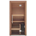 Auroom Cala Glass Mini Sauna Kit in Thermo Aspen | Premium Home Sauna ...