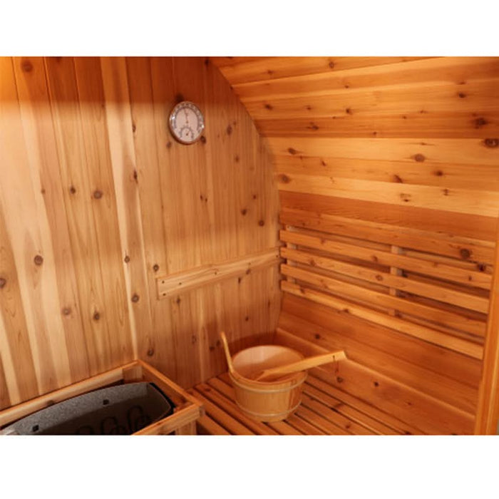 Sunray Solace Barrel Sauna: Compact & Traditional Relaxation