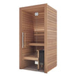 Auroom Cala Glass Mini Sauna Kit in Thermo Aspen | Premium Home Sauna ...