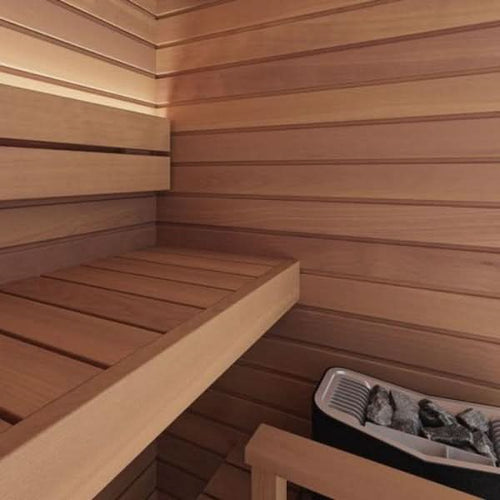 Auroom Cala Glass Mini Sauna Kit -ThermoAspen | MySaunaWorld