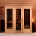 Saunacore C6X6 Modular Sauna - Spacious Tradition with Kw 4 SE Heater