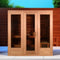 Saunacore C6X6 Modular Sauna - Spacious Tradition with Kw 4 SE Heater