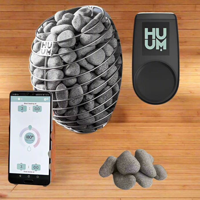 HUUM Drop Series 7.5kW Sauna Heater Package | My Sauna World