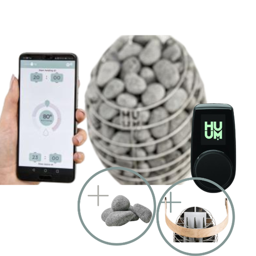 HUUM DROP Series 9.0kW Sauna Heater Package