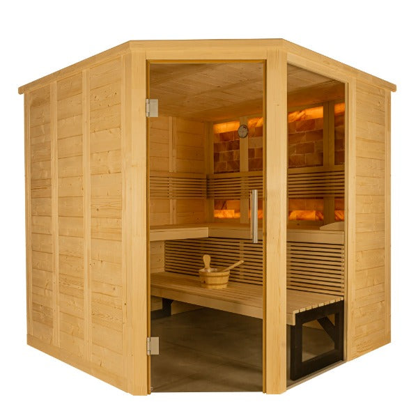 Almost Heaven Indoor Sauna Corner Unit - Himalayan Series