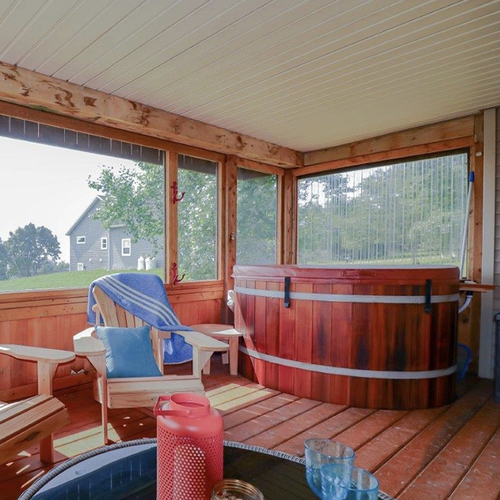 Luxury with the Northern Lights Japanese Ofuro Tub