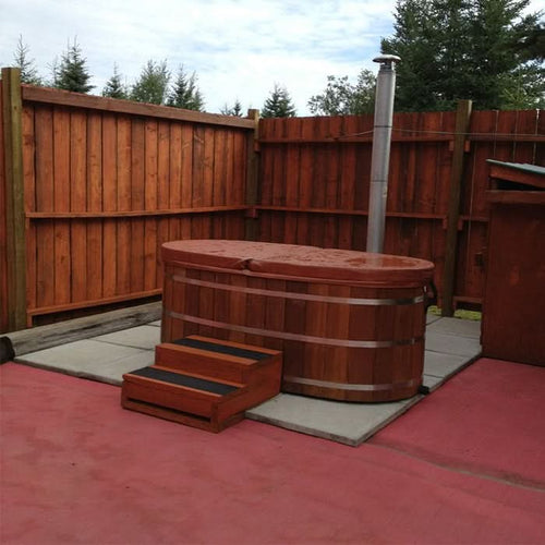 Luxury with the Northern Lights Japanese Ofuro Tub