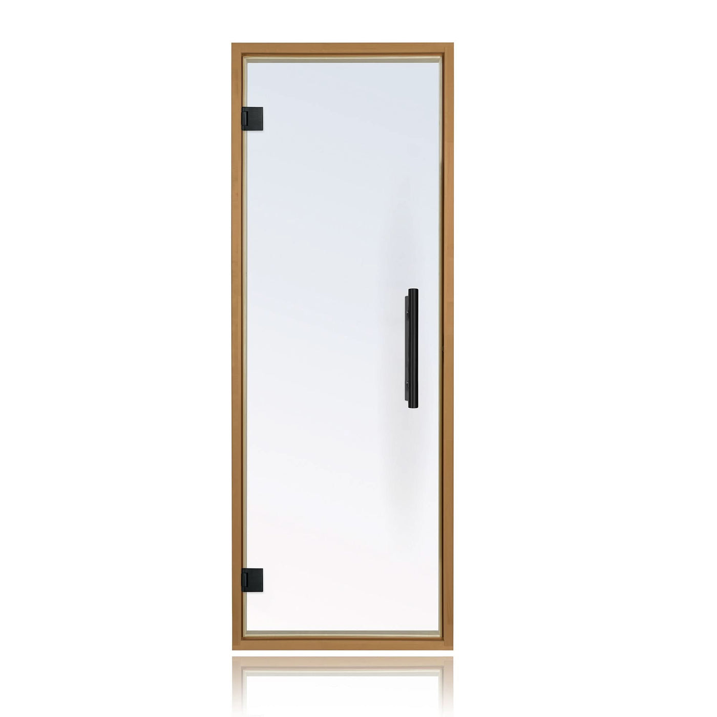 Prosaunas Aspen Frame Clear Glass Sauna Door 24x73