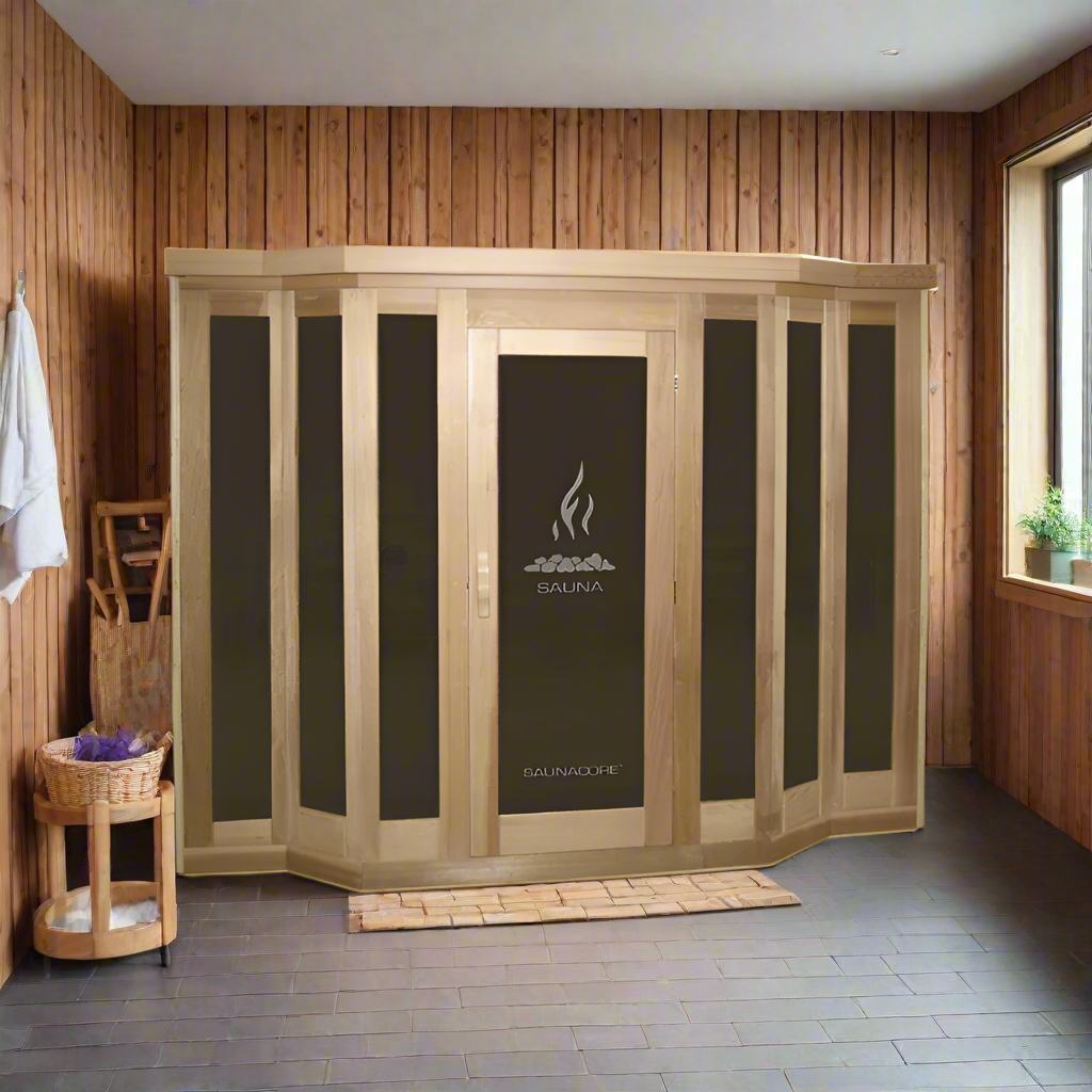 Saunacore Vu-Classic Style Sauna V5x6 | Cozy & Inviting