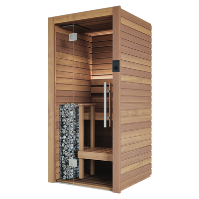 Auroom Cala Glass Mini Sauna Kit -ThermoAspen | MySaunaWorld