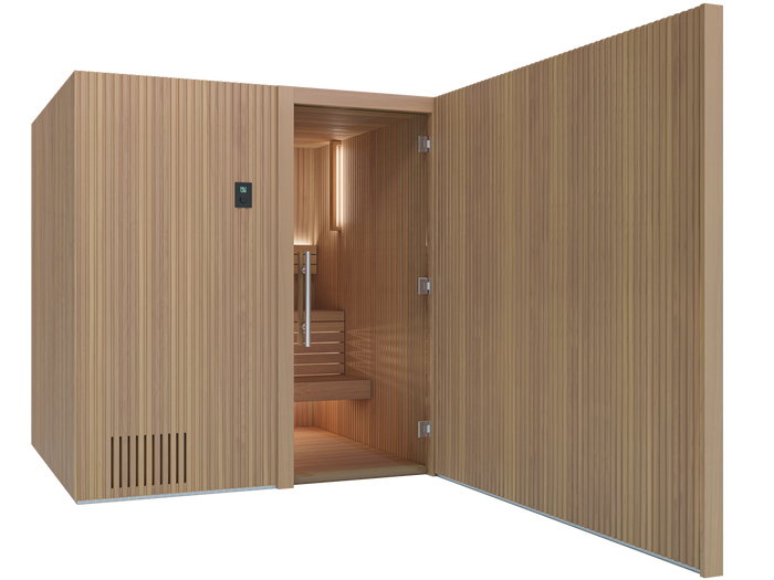 Auroom Libera Wood Cabin Sauna Kit | My Sauna World