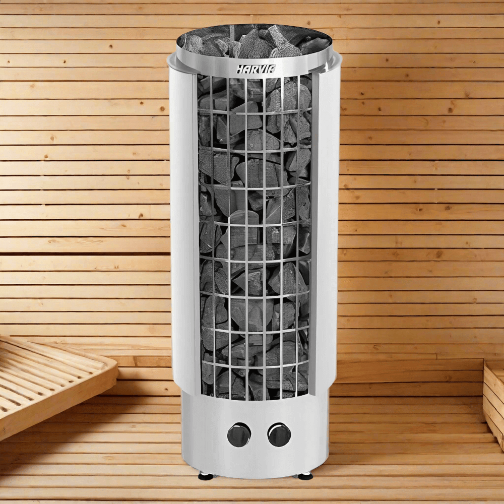 Harvia Cilindro PC80 Sauna Heater | 8kW | Built-In Controls