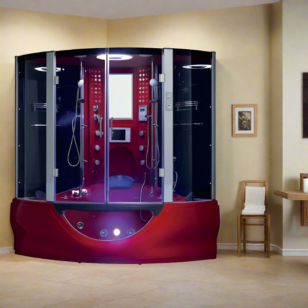 Mesa WS-803A 2 Person Walk-In Steam Shower