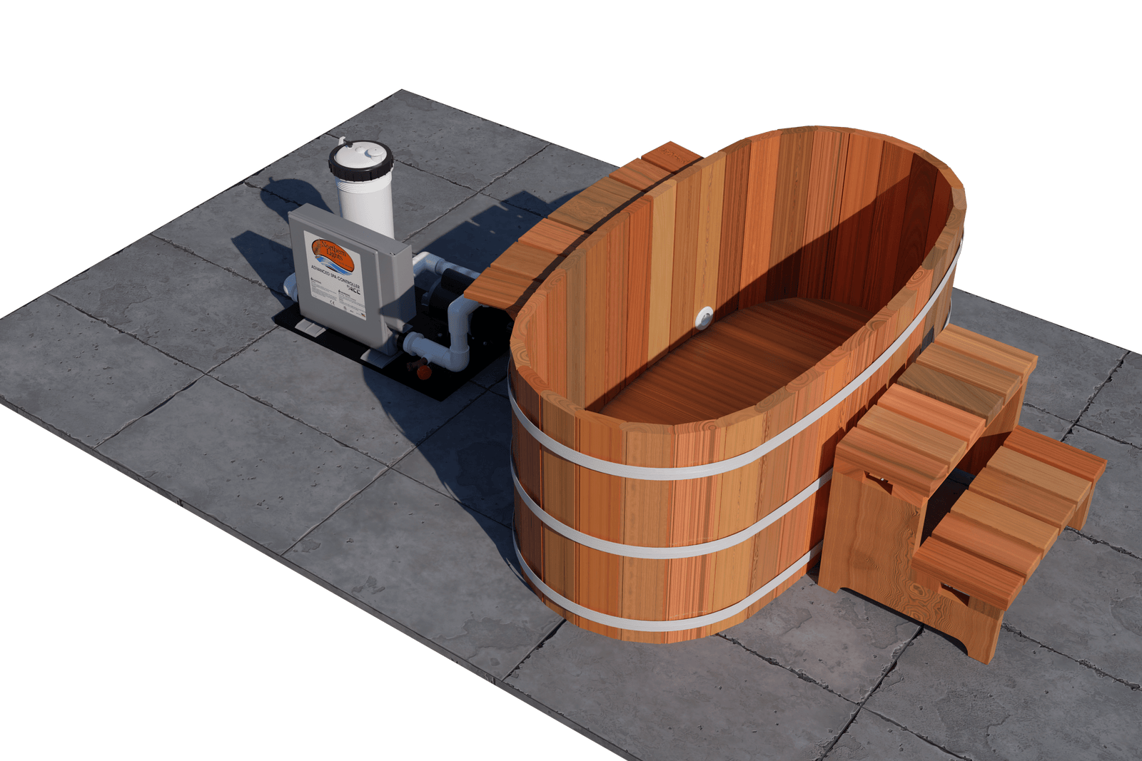 Luxury with the Northern Lights Japanese Ofuro Tub