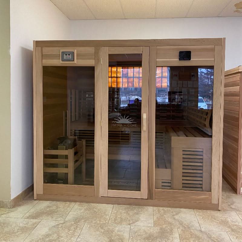 SaunaCore Infrared Infracore Premium Dual Sauna