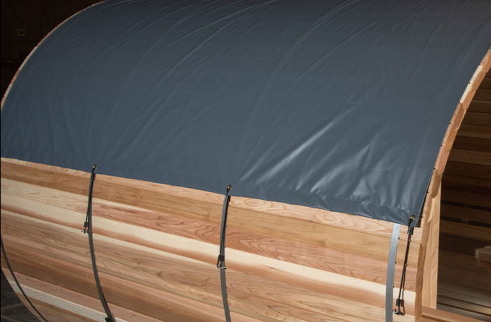 Weatherproof Rain Jacket for Barrel Saunas
